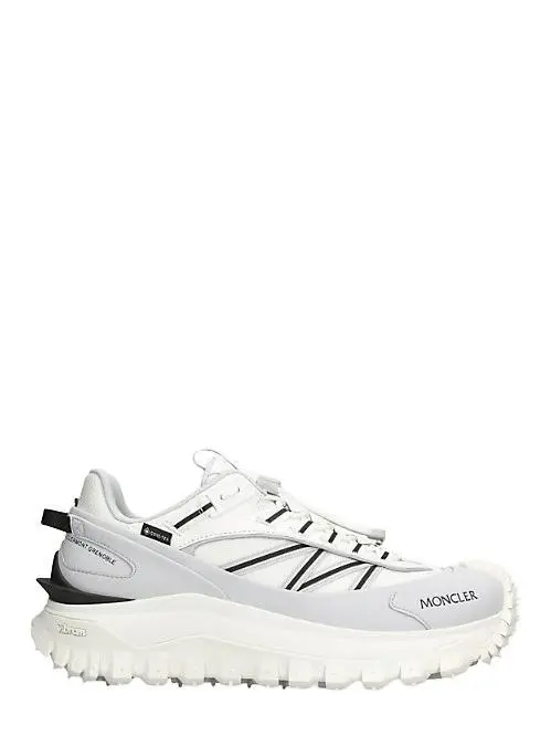 Moncler Trailgrip Gtx Leather Trainers - White