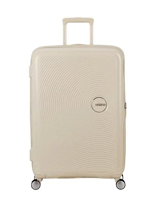 AMERICAN TOURISTER Soundbox Large Expandable Suitcase - Coconut Sand