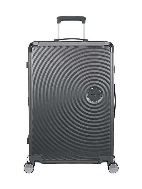 AMERICAN TOURISTER Soundbox Alu Large 4-wheel Suitcase 77cm - Brushed Anthracite