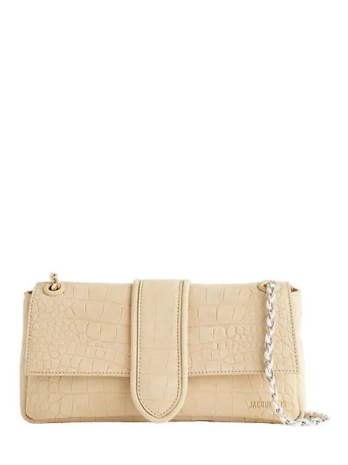 Jacquemus Le Bambino Chaine Leather Bag - Beige