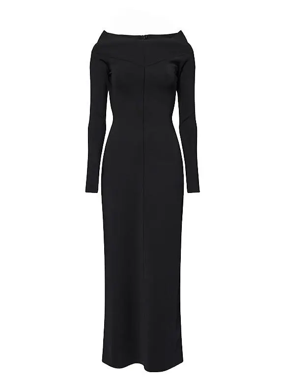 Stella McCartney Knitted Maxi Dress - Black