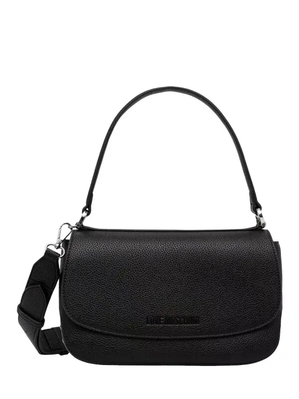 Moschino Logo-detail Tote - Black