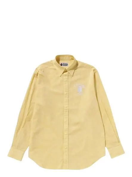 A BATHING APE College Shirt - Yellow