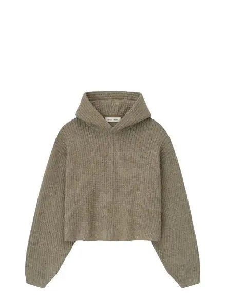 Fear Of God Essentials Heavy Waffle 90's Hoodie - Homestead Heather