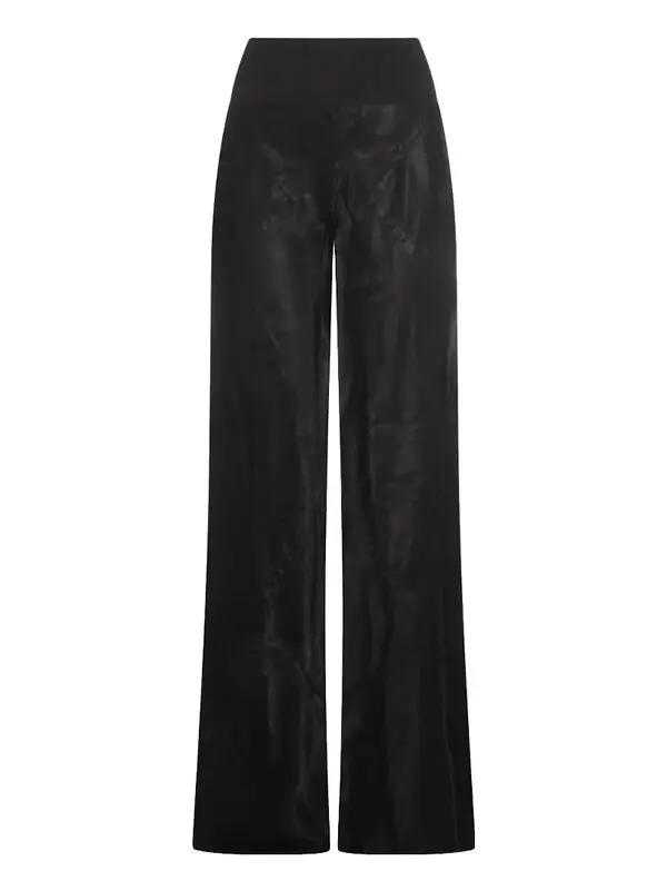 Rick Owens Pantaloni Bias Pants - Black