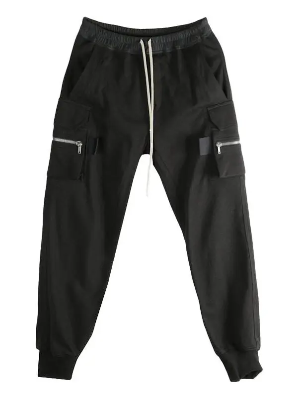 Rick Owens Pantaloni Mastodon Cargo Pants - Black