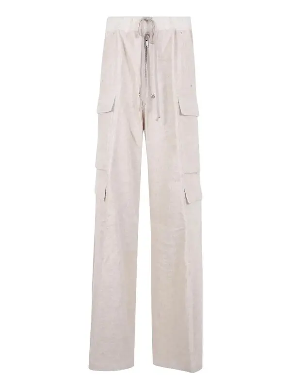 Rick Owens Pantaloni Cargobelas Pants - Natural