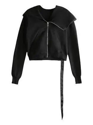 Rick Owens Mountain Hoodie - Black