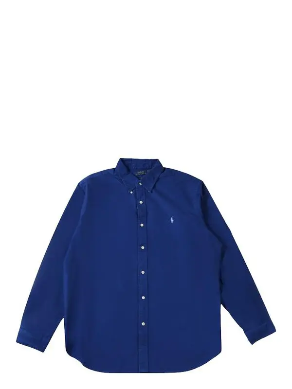 Polo Ralph Lauren Long Sleeve Oxford Sport Shirt - Chalet Blue