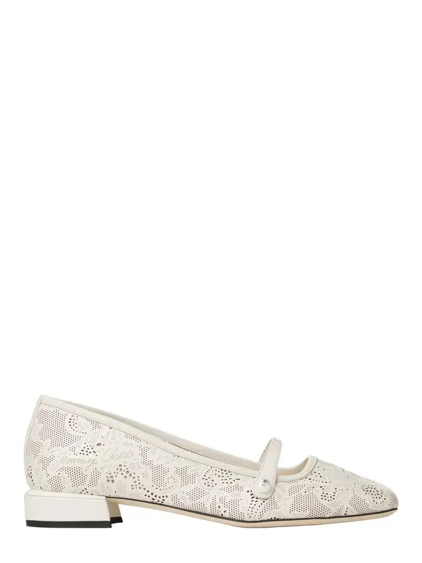 JIMMY CHOO Elisa Ballerina Pumps - Neutral
