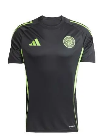 Adidas Celtic Fc Tiro 25 Competition Jersey - Black Semi Solar Green