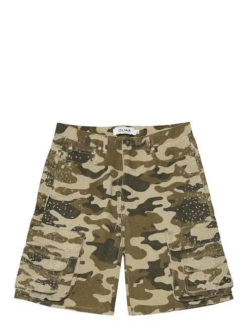 DUAA Camo Cargo Pant - Green