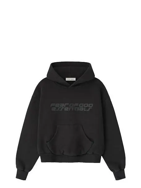 Fear Of God Essentials Classic Hoodie - Vintage Black