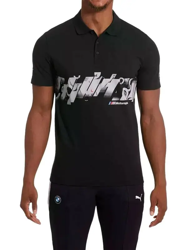 PUMA X Bmw Motorsport Polo Shirt - Black