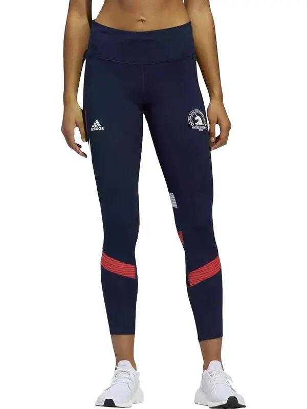 Adidas Boston Marathon Leggings - Blue