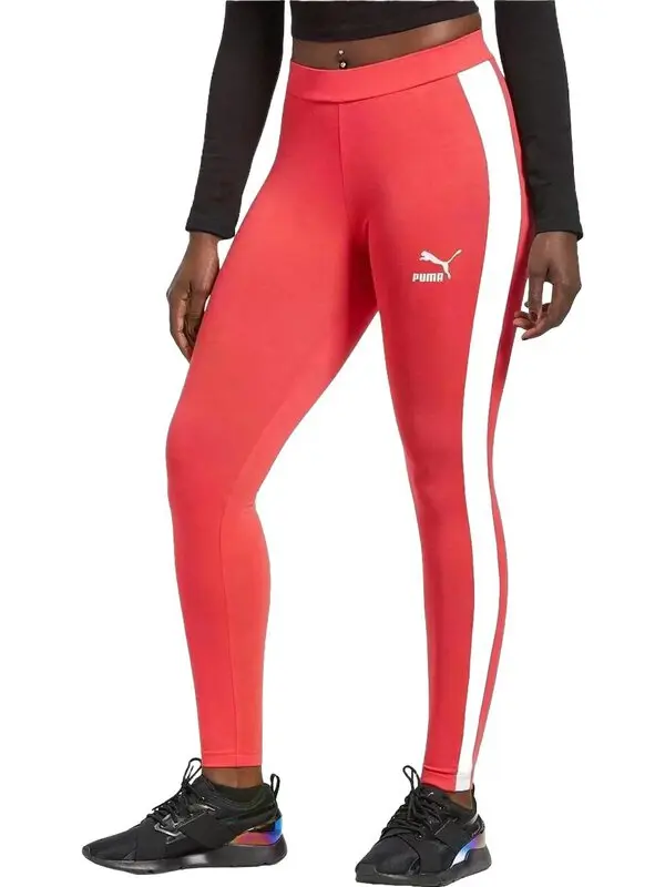 PUMA Logo-print Track Pants - Red
