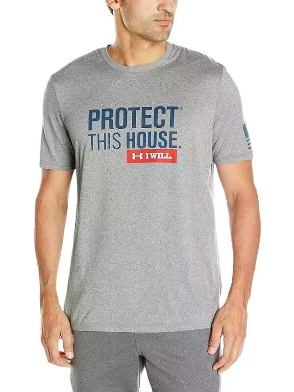 Under Armour Print T-shirt - Grey