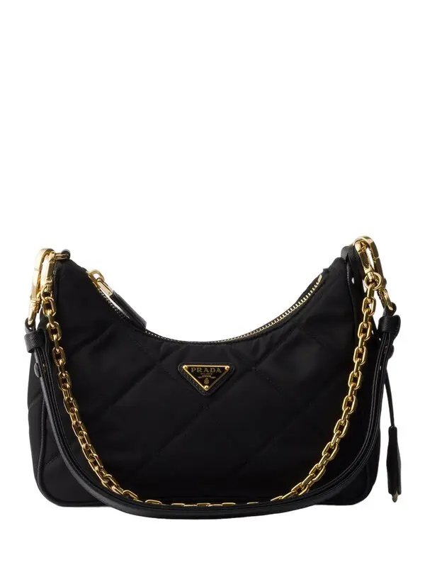 Prada Re-edition Quilted Re-nylon Mini-bag - Black