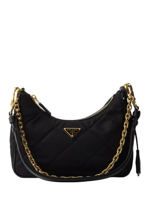 Prada Re-edition Quilted Re-nylon Mini-bag - Black