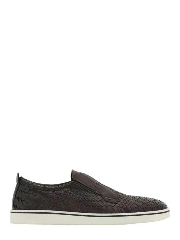 FERRAGAMO Slip-on Sneaker - Brown
