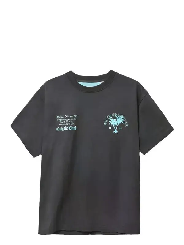 ONLY THE BLIND The Grand Hotel T-shirt - Grey