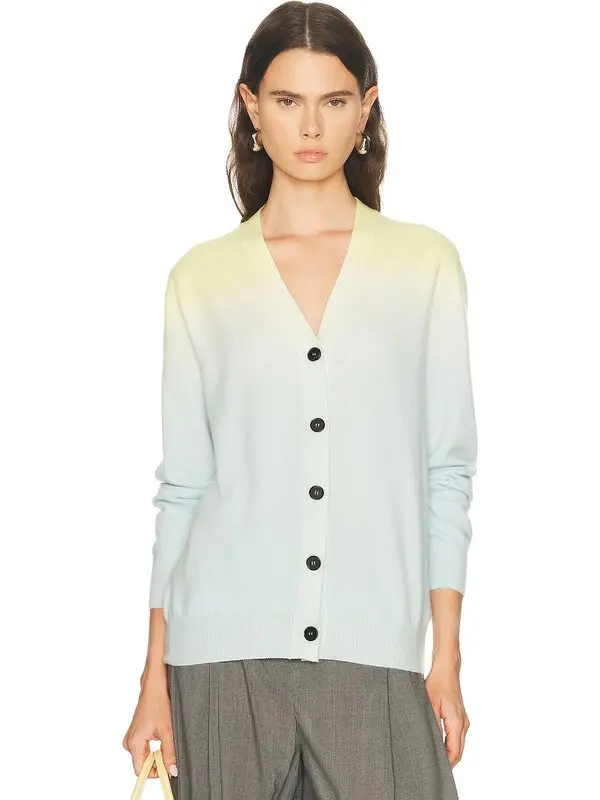 JIL SANDER Long Sleeve Cardigan - Summer Lake