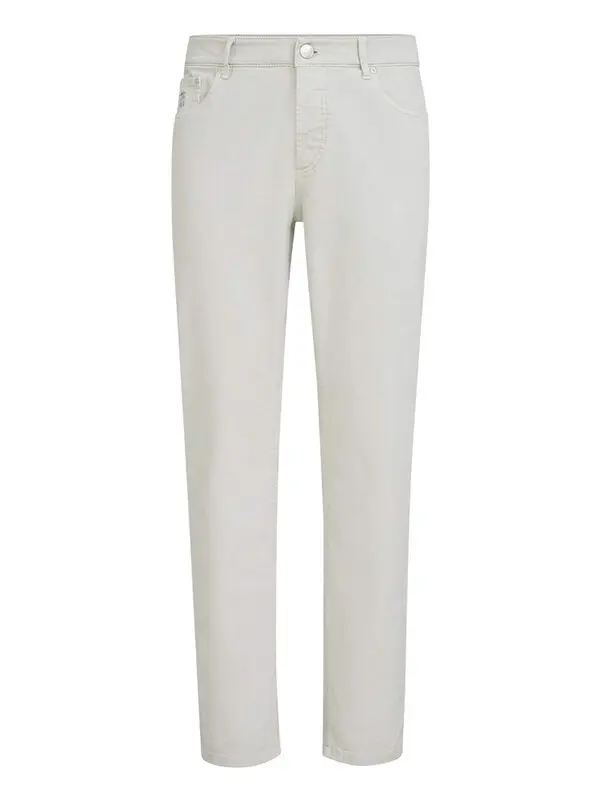 Brunello Cucinelli Slim Jeans - Beige