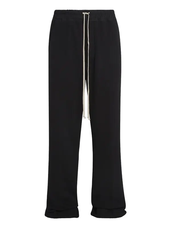 Rick Owens Organic Cotton Dietrich Sweatpants - Black