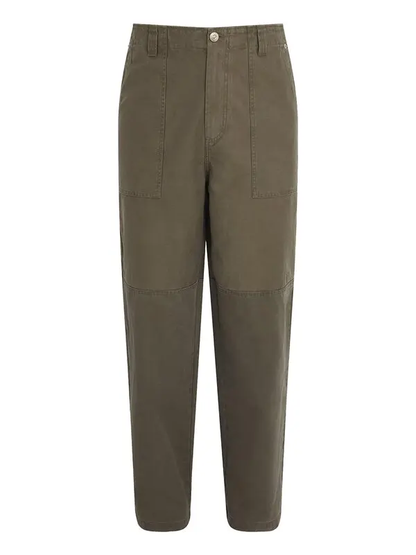 WALES BONNER Organic Cotton Brixton Trousers - Green