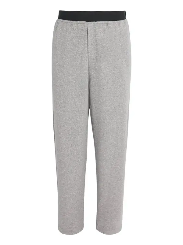MAISON MARGIELA Cotton-blend Wide-leg Sweatpants - Grey