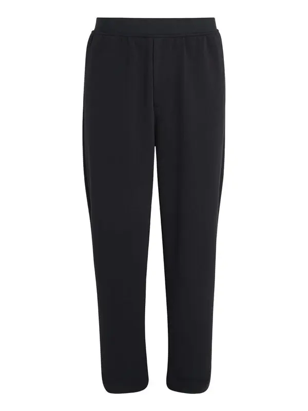 MAISON MARGIELA Cotton-blend Wide-leg Sweatpants - Black