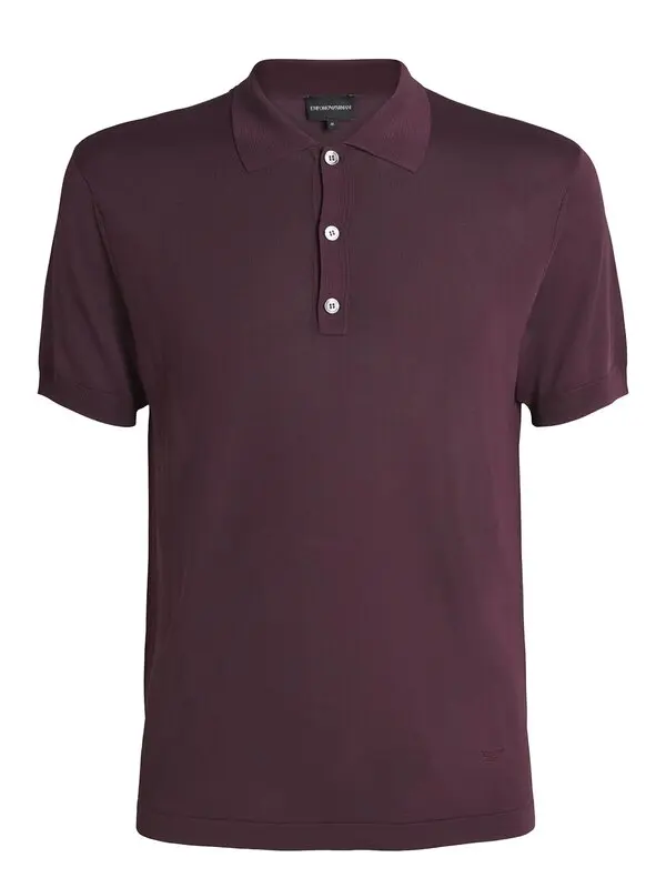 Emporio Armani Polo Shirt - Purple