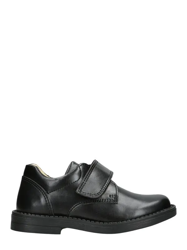 Trotters Leather School Shoes - Black