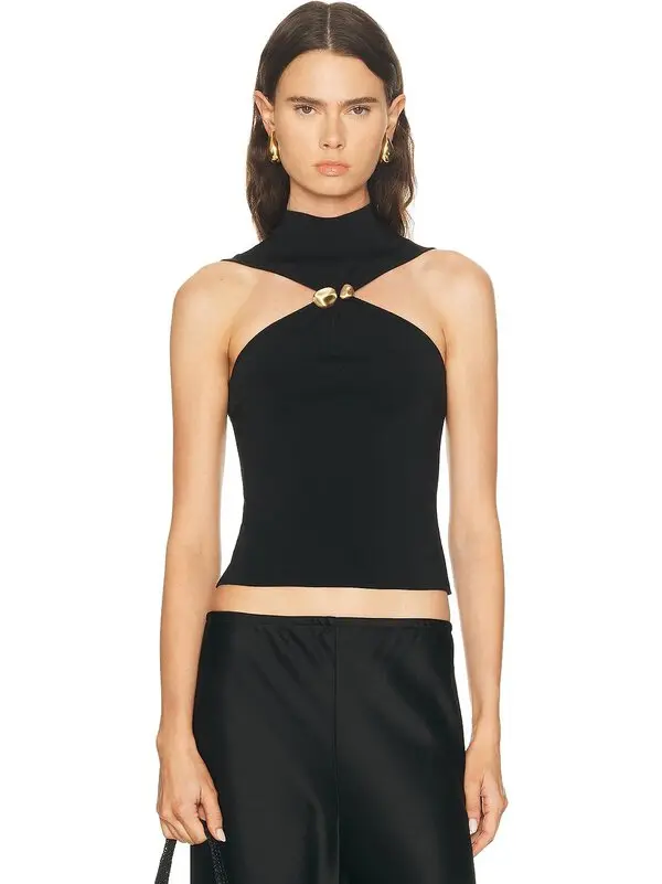Cult Gaia Katherine Top - Black