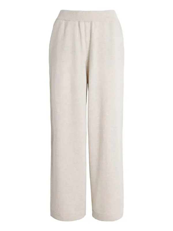 Johnstons Of Elgin Cashmere-blend Coll Trousers - Grey