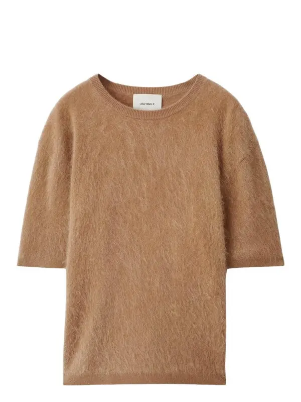 LISA YANG The Maren Sweater - Toffee