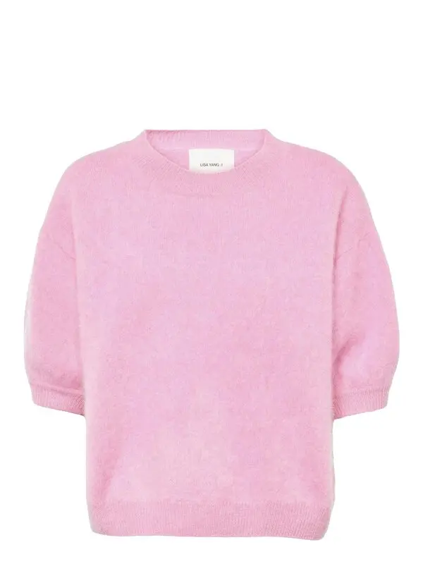 LISA YANG Juniper Sweater - Light Pink