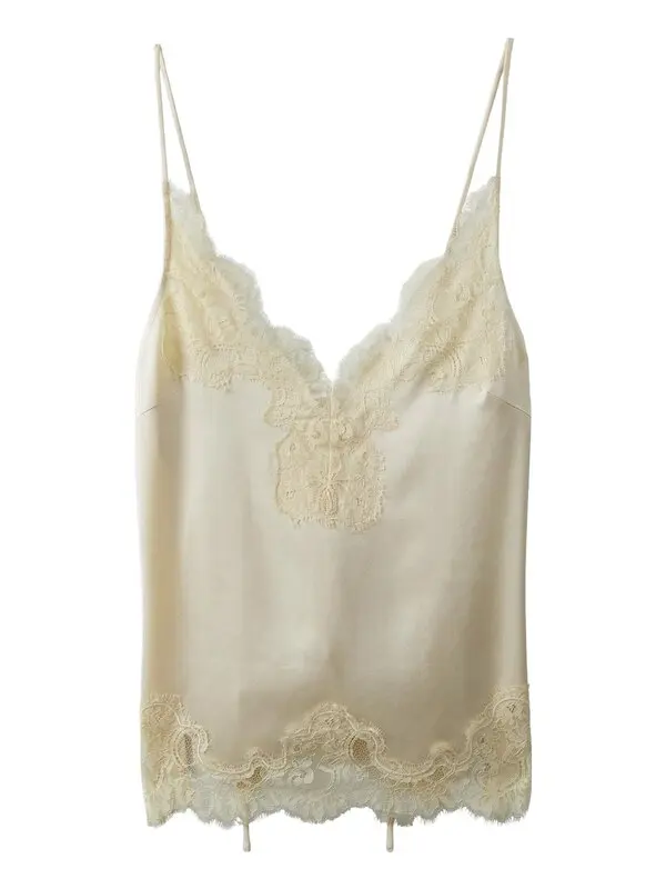 WAKAKUU Top Linz Lace - Light Yellow