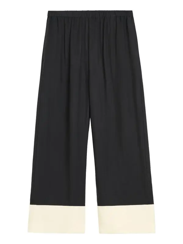BY MALENE BIRGER Mirabello Trousers - Black,white