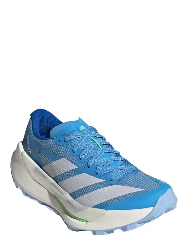 Adidas Terrex Agravic Tt Trail Running Shoes - Blue Burst / Dash Grey / Lime Burst