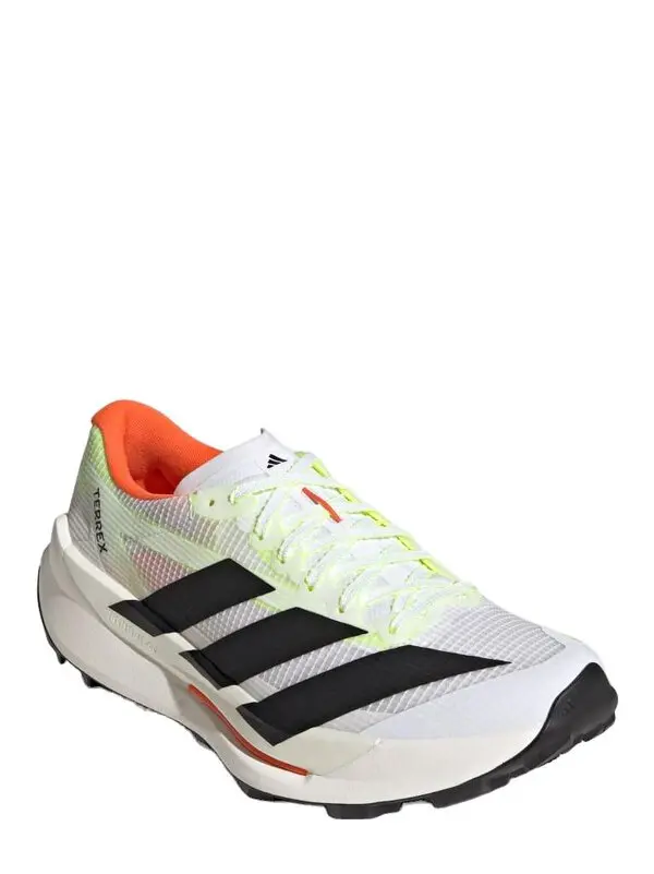 Adidas Terrex Agravic Tt Trail Running Shoes - Cloud White / Core Black / Impact Orange