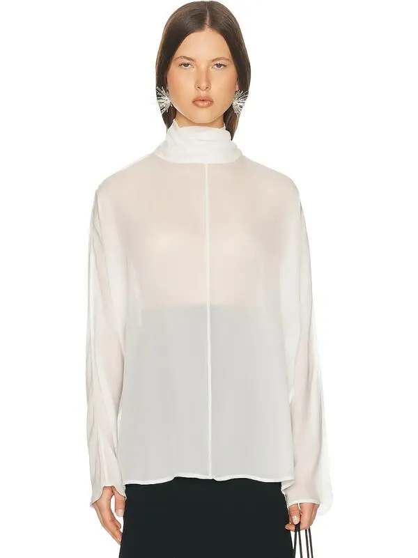 HELSA Dolman Popover Top - Ivory
