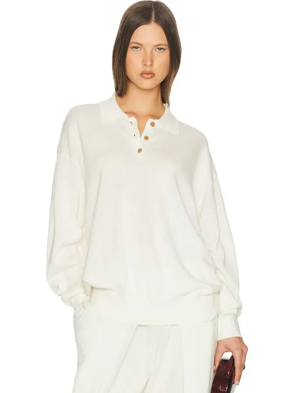 HELSA Dalisay Oversized Polo - Ivory