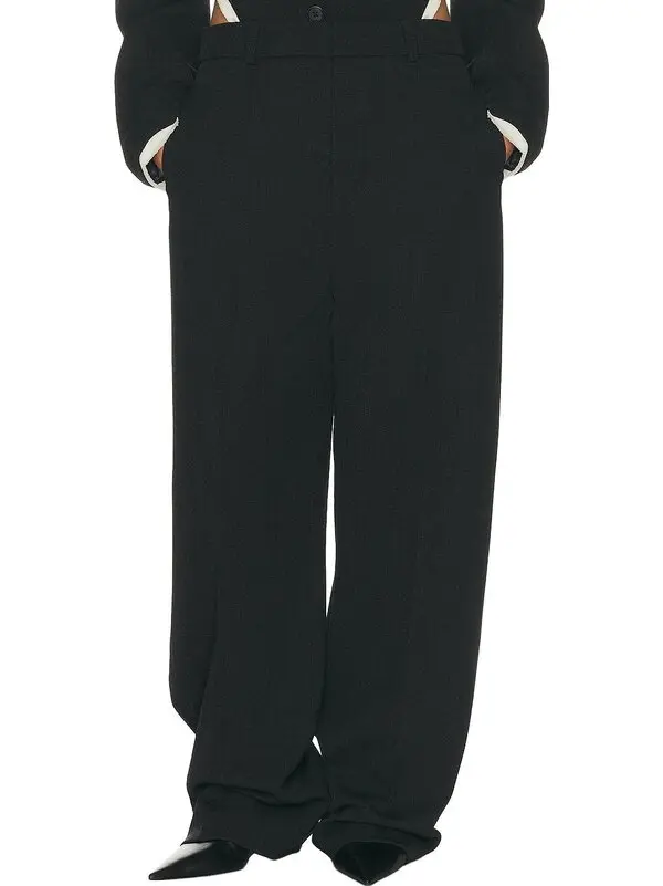 HELSA Straight Trouser - Charcoal