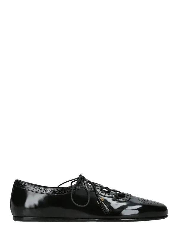 Church's Leather Rhea Brogue Shoes - Black