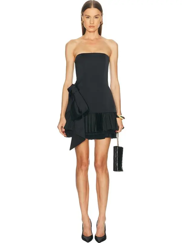 Alexander McQueen Mini Cocktail Dress - Black