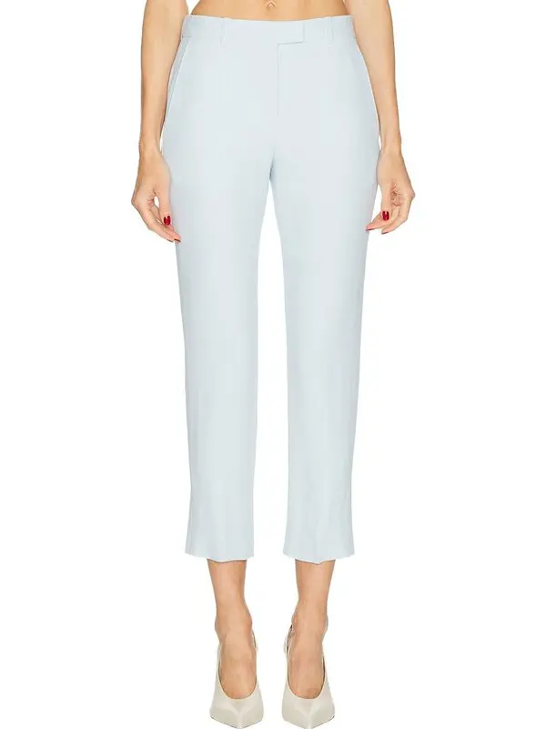 Alexander McQueen Ankle Trousers - Ice Blue