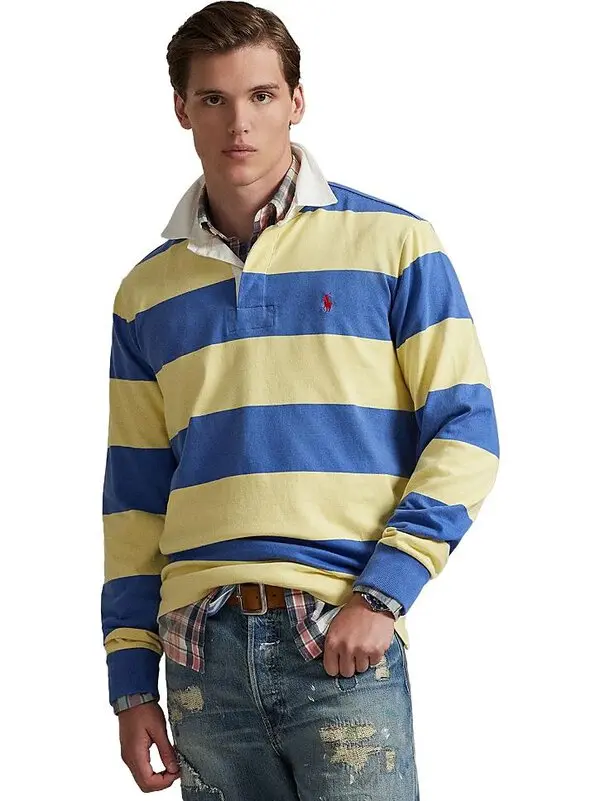 Polo Ralph Lauren The Iconic Rugby Shirt - Yellow Multi