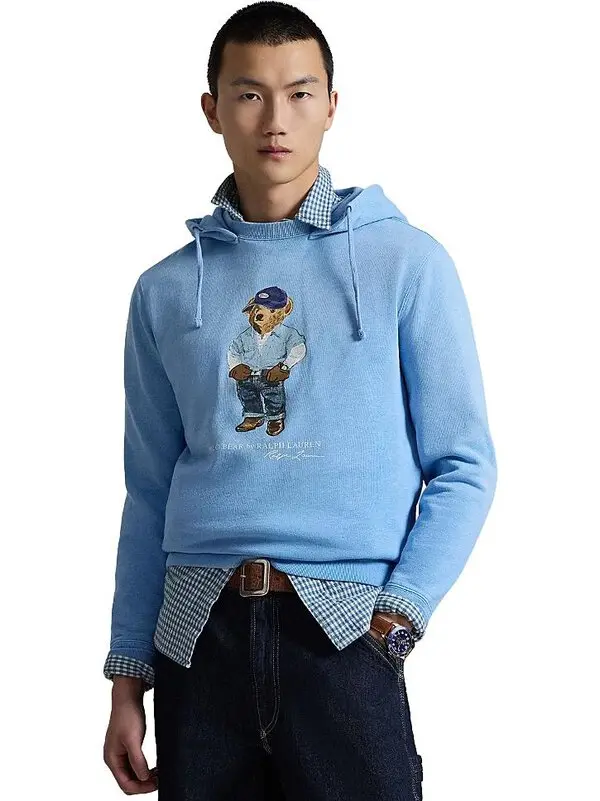 Polo Ralph Lauren Polo Bear Fleece Hoodie - Blue
