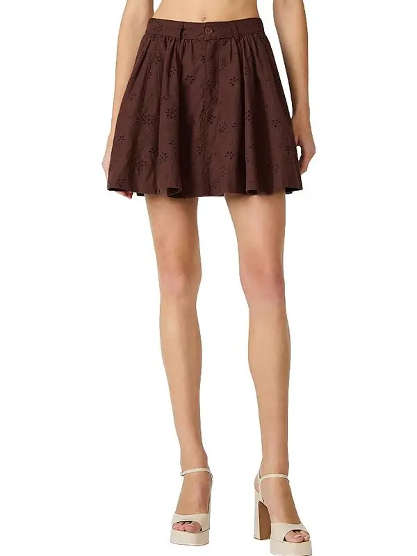 Steve Madden Vanny Skirt - Walnut